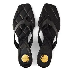 Saint Laurent Squaretoe Thong Sandal