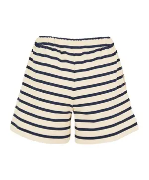 Moncler Striped Drawstring Shorts