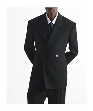 Saint Laurent Double Breasted Coat