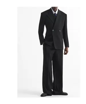 Saint Laurent Double Breasted Coat