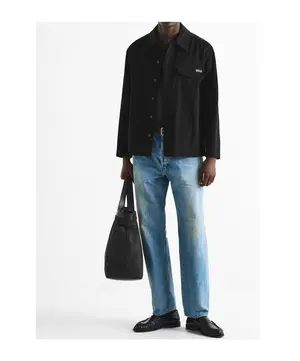 Saint Laurent Moleskin Shirt Jacket