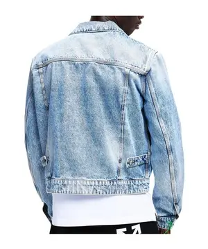 Dsquared2 Denim Jacket With Collar