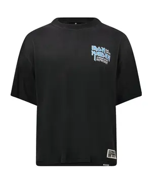 REPRESENT Minimalist Structured Tshirt - Black