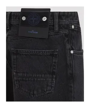 Stone Island Straight-leg Denim Jeans