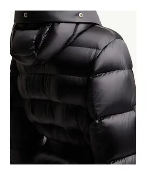 Moncler Cupidones Shearling-trimmed Short Down Jacket