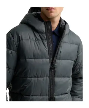 Barbour Fixed Hood Short Puffer Jacket