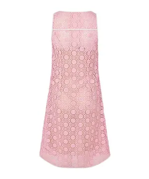Miu Miu Sleeveless Lace Shift Dress