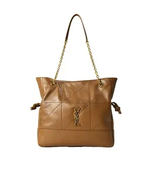 Saint Laurent Geometric Stitched Tote Bag