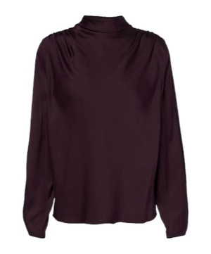 Vince Draped Silk-blend Top - No