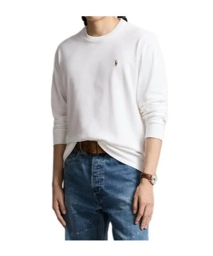 Polo Ralph Lauren Logo-embroidered Long-sleeve T-shirt - White