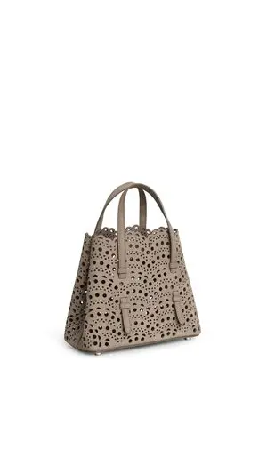 Alaïa Vienne Nubuck Tote Bag - Mist