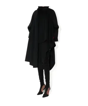 Alaïa Double Face Cashmere Scarf Coat