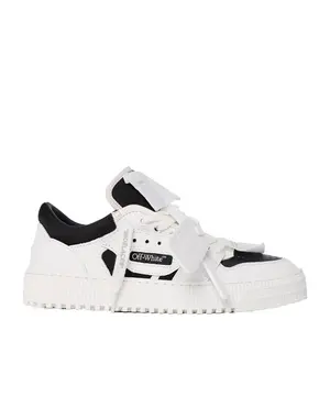 Off-white Zip Up Sneakers For Women