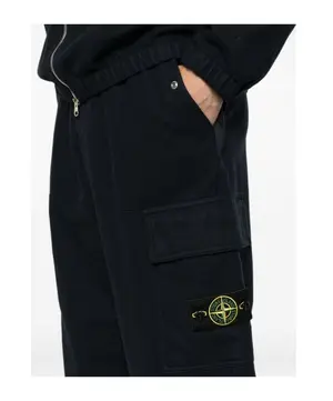 Stone Island Elastic-waist Athletic Pants