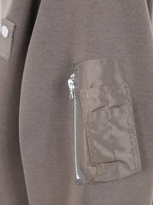 Sacai Zip-detail Sweatshirt