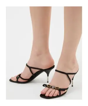 Versace Nyx Satins Mules