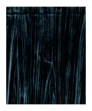Emporio Armani Wide-leg Plissé Velvet Trousers