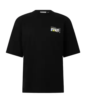Barbour Relaxedfit Shortsleeve Tshirt - Black