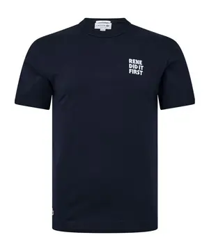 Lacoste Crewneck Shortsleeve Tshirt - Blue