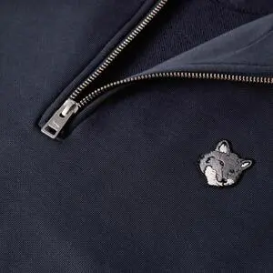 Maison Kitsuné Half-zipper Hoodie - No