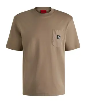 Hugo Boss Crewneck Shortsleeve Tshirt - Brown
