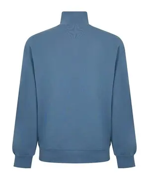 Maison Kitsuné Half-zipper Fleece Hoodie