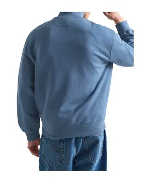 Maison Kitsuné Half-zipper Fleece Hoodie