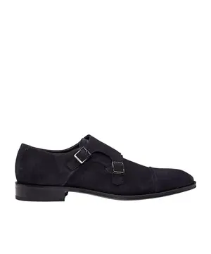 Hugo Boss Solid Color Loafers - Blue