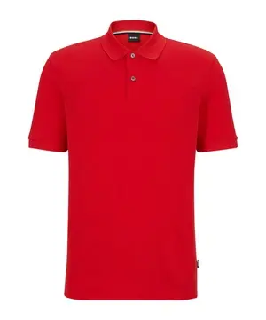 Hugo Boss Shortsleeve Polo Shirt - Red