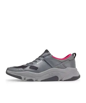 Hugo Boss Solid Color Sneakers