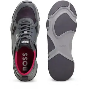 Hugo Boss Solid Color Sneakers