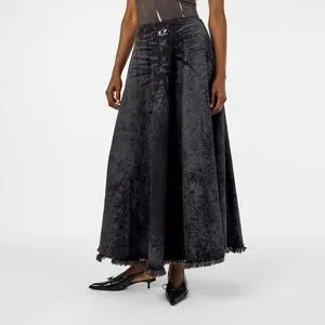 DIESEL® Simple Denim Longsleeve Dress