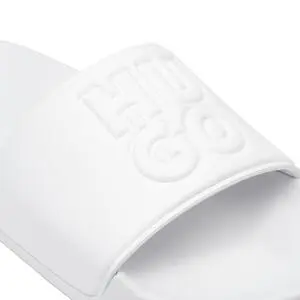 Hugo Boss Embossed Logo Slides