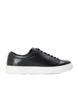 Hugo Boss Solid Color Sneakers - Black