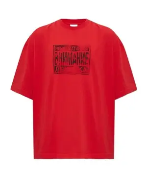 Vetements Short-sleeved T-shirt - Red