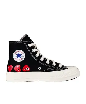 Play Comme Des Garcon High Top Trainers