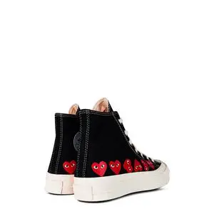 Play Comme Des Garcon High Top Trainers