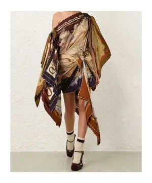 Zimmermann Draped Scarf-style Dress