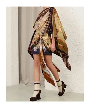 Zimmermann Draped Scarf-style Dress