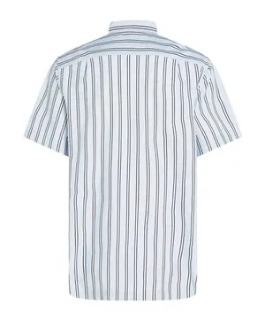 Tommy Hilfiger Verticalstripe Campcollar Shortsleeve Shirt