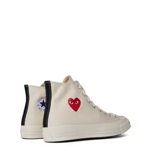 Play Comme Des Garcon High Top Trainers
