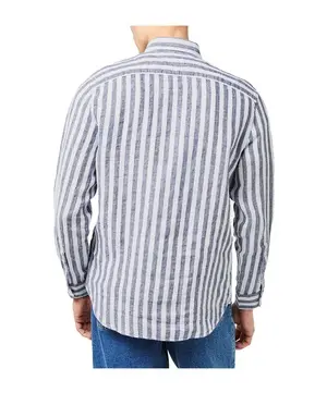 Tommy Hilfiger Verticalstripe Linen Longsleeve Shirt