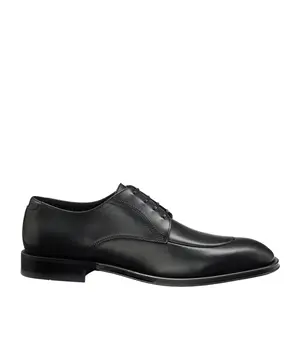 Hugo Boss Solid Color Loafers - Black