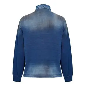 Dsquared2 Longsleeve Denim Polo Shirt