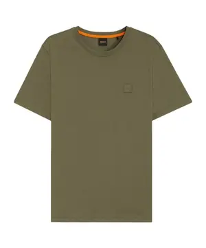 Hugo Boss Purecotton Shortsleeve Tshirt - Green