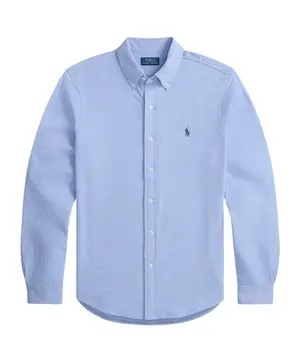 Polo Ralph Lauren Pony Embroidered Buttoned Shirt - Blue