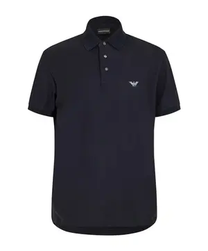 Emporio Armani Minimalist Shortsleeve Polo Shirt - No