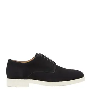 Hugo Boss Solid Color Casual Shoes - Blue