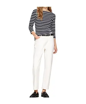 Tommy Hilfiger Horizontal Stripe 3/4 Sleeve Top