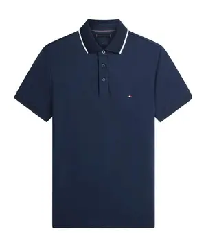 Tommy Hilfiger Shortsleeve Lapel Shirt - Black